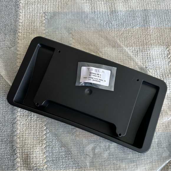 Tesla | Other | Tesla Model 3 Front License Plate Holder | Poshmark